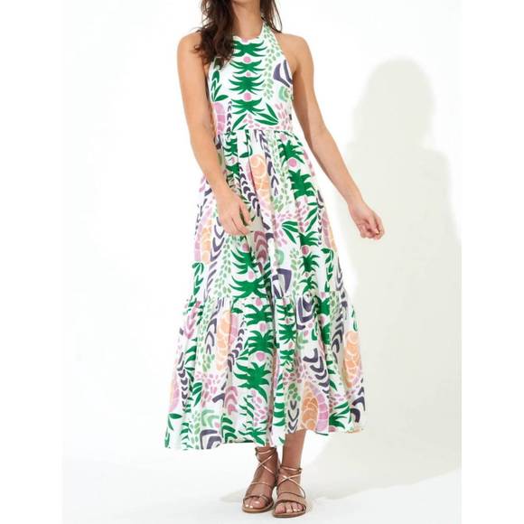 Oliphant | Dresses | New Oliphant Halter Dress In White Grenadine ...